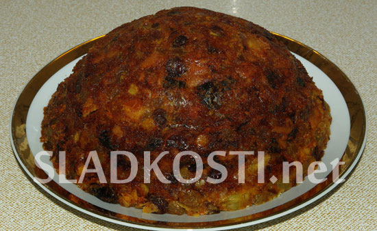 Anglický vánoční pudink - snadnevareni